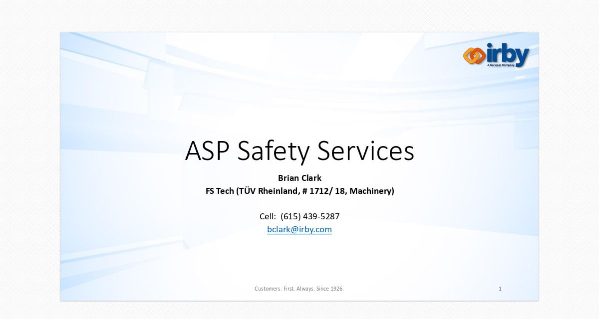 ASP Safety Services